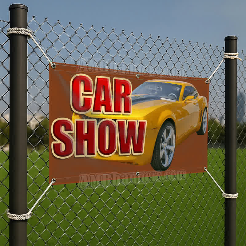Car Show Vinyl Banner – FSH0029 | Vinyl Banner